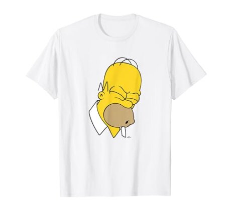 The Simpsons Homer Simpson Doh Big Face T-Shirt